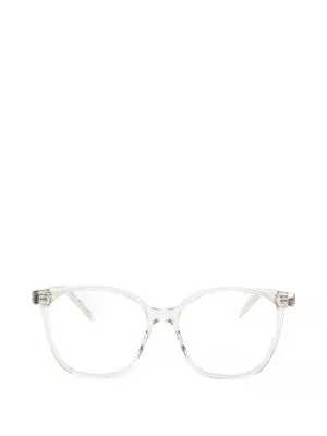 Saint Laurent Square-frame Glasses - White