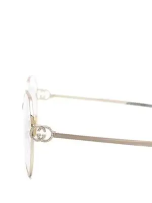 Gucci Geometric Frame Eyeglasses