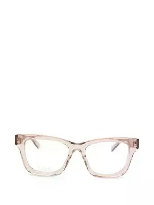 Gucci Geometric Frame Glasses - Neutrals
