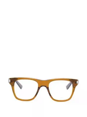 Saint Laurent Square-frame Glasses - Brown