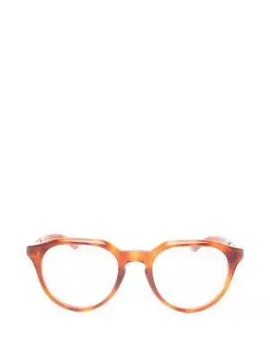 Gucci Round-frame Glasses - Brown