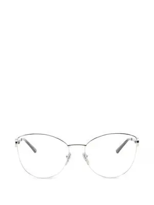 Gucci Cat-eye Logo Glasses - Silver