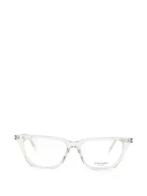 Saint Laurent Square-frame Glasses - White