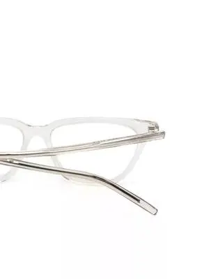 Saint Laurent Square Frame Glasses - White