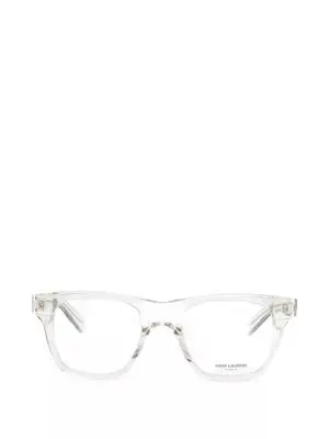 Saint Laurent Rectangle-frame Glasses - White