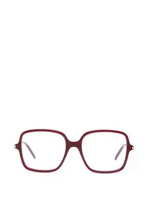 Saint Laurent Square-frame Glasses - Red