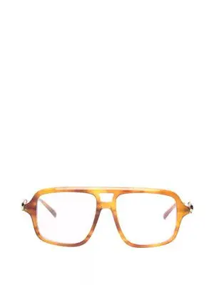 Gucci Pilot-frame Glasses - Brown