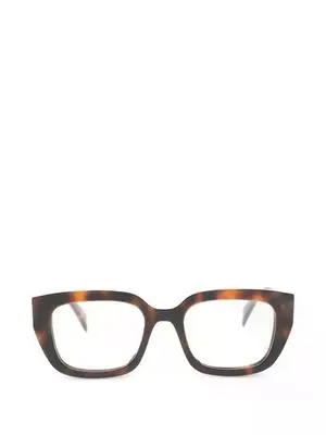 Gucci Square Frame Glasses - Brown