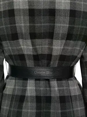 Dior Checked Fringed Jacket