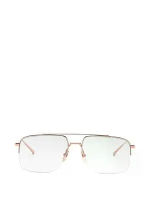 Dita Artoa.13 Browline Glasses - Gold