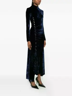 Rabanne Button-detail Dress