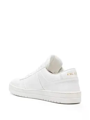 Prada Lace-up Leather Sneakers