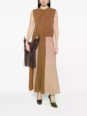 Eric Bompard Ribbed Sleeveless Vest