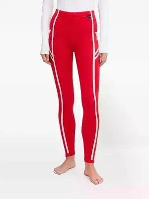 NEWLAND Star Stripe Leggings - Red