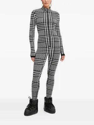 NEWLAND Houndstooth Zip Jumpsuit