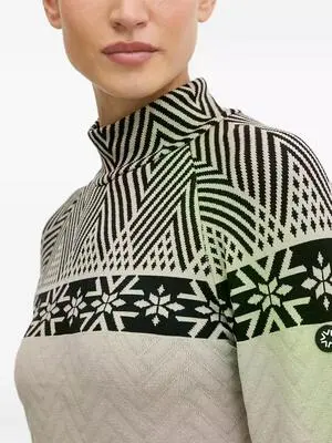 NEWLAND Geometric-patterned Sweater