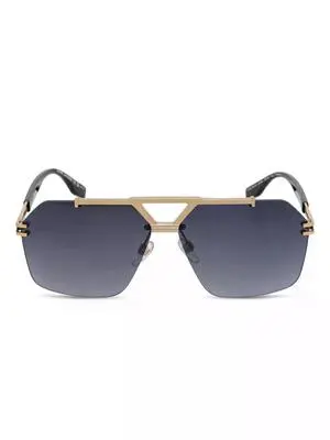 Marc Jacobs Geometric-frame Sunglasses - Gold