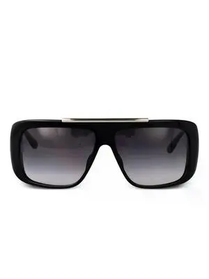 Alexander McQueen Oversized Square-frame Sunglasses - Black