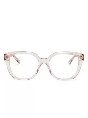 Chloé Square-frame Glasses - Pink