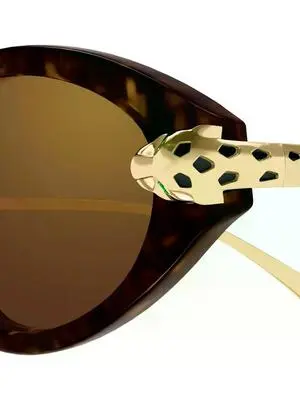 Cartier Cat-eye Sunglasses - Brown