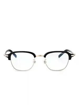 Montblanc Square-frame Glasses - Silver