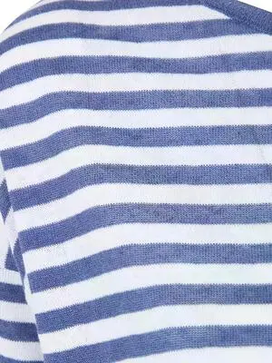 BASE Striped Linen Sweater