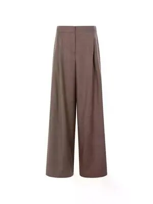 Dusan Pleated Palazzo Pants
