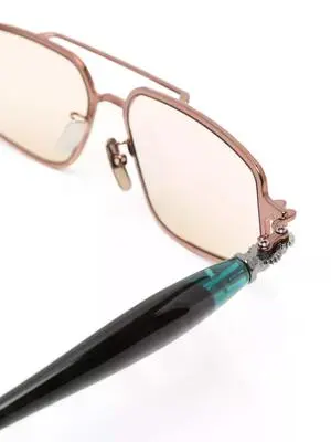 KUBORAUM Maske J73 Geometric Frame Sunglasses - Pink
