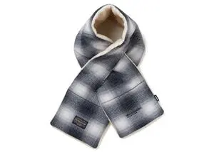NEIGHBORHOOD X Pendleton Boa Check Scarf - Black
