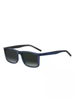 HUGO BOSS BR Rectangle-frame Sunglasses