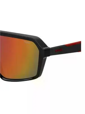 HUGO BOSS BR Shield-frame Sunglasses