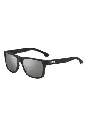 HUGO BOSS BR Matt Rectangle Sunglasses
