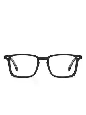 PIERRE CARDIN EYEWEAR Rectangle Glasses - Black