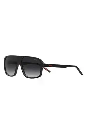 HUGO BOSS BR Rectangle Frame Sunglasses