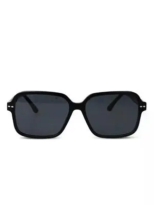 Isabel Marant Embellished Geometric Sunglasses - Black