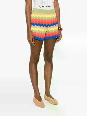 SIMONMILLER Wave Scalloped Shorts