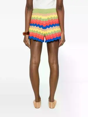 SIMONMILLER Wave Scalloped Shorts