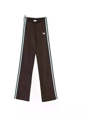 Adidas Side Stripe Track Pants - Brown