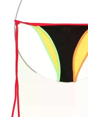DIESEL Colour-block String Bikini Bottom