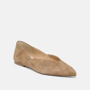 DOLCEVITA Gema Flats - Taupe Suede