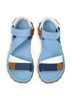 Camper Drift Trail Criss-cross Sandals - Blue