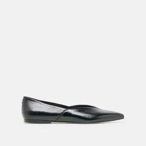 DOLCEVITA Gema Flats - Black Leather