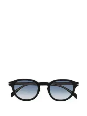 DB EYEWEAR BY DAVID BECKHAM Db 1007/s Round-frame Sunglasses - Black