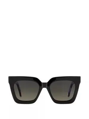 Carolina Herrera Square Frame Sunglasses - Blue