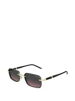 Montblanc Meisterstück Square-frame Sunglasses