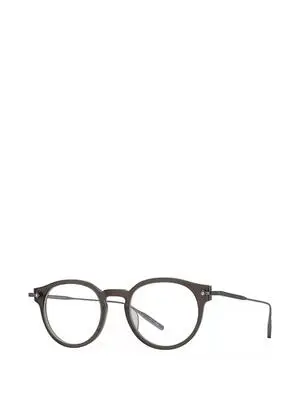 Barton Perreira Metallic Round-frame Glasses