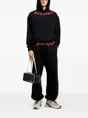 Palm Angels Neck-logo Hoodie