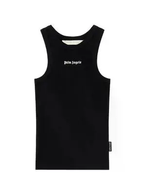 Palm Angels Classic Logo Tank Top - Black