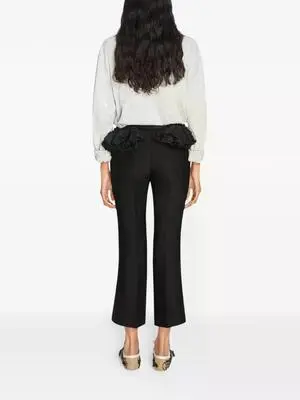 Dries Van Noten Ruffled Tie Belt