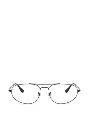 Ray-ban Explorer Iv Round Frame Glasses - Black